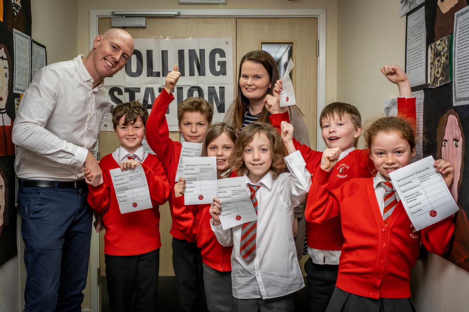 MP gets the vote on visit to Highfields